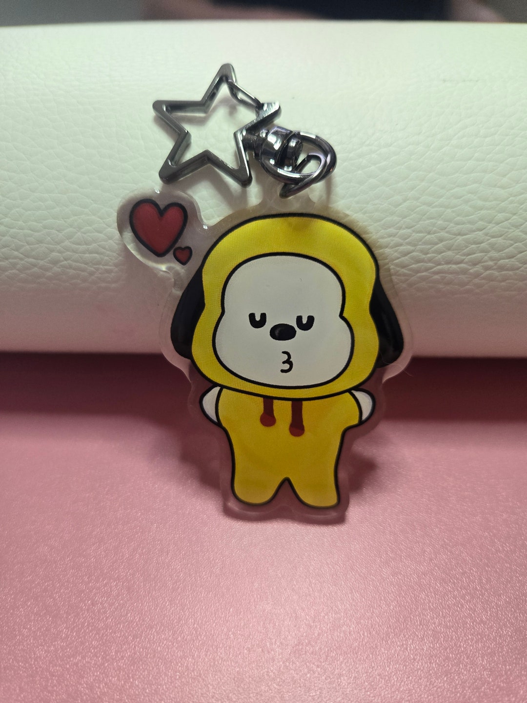 BT21 Chimmy Smooch Keychain - Etsy