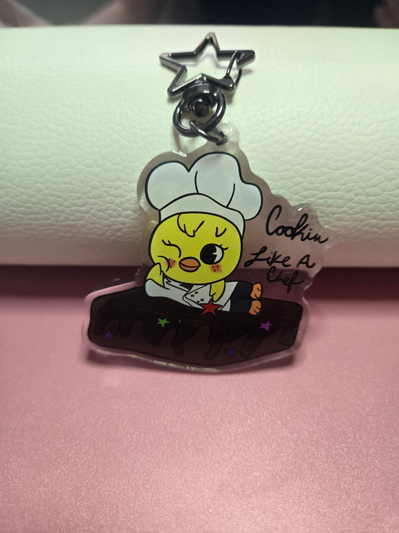 Skzoo Bbokari Cookin Like a Chef Keychain - Etsy