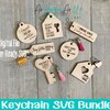 Laser SVG Cut File, School Bag Tags, Backpack Tags SVG, Back to School ...