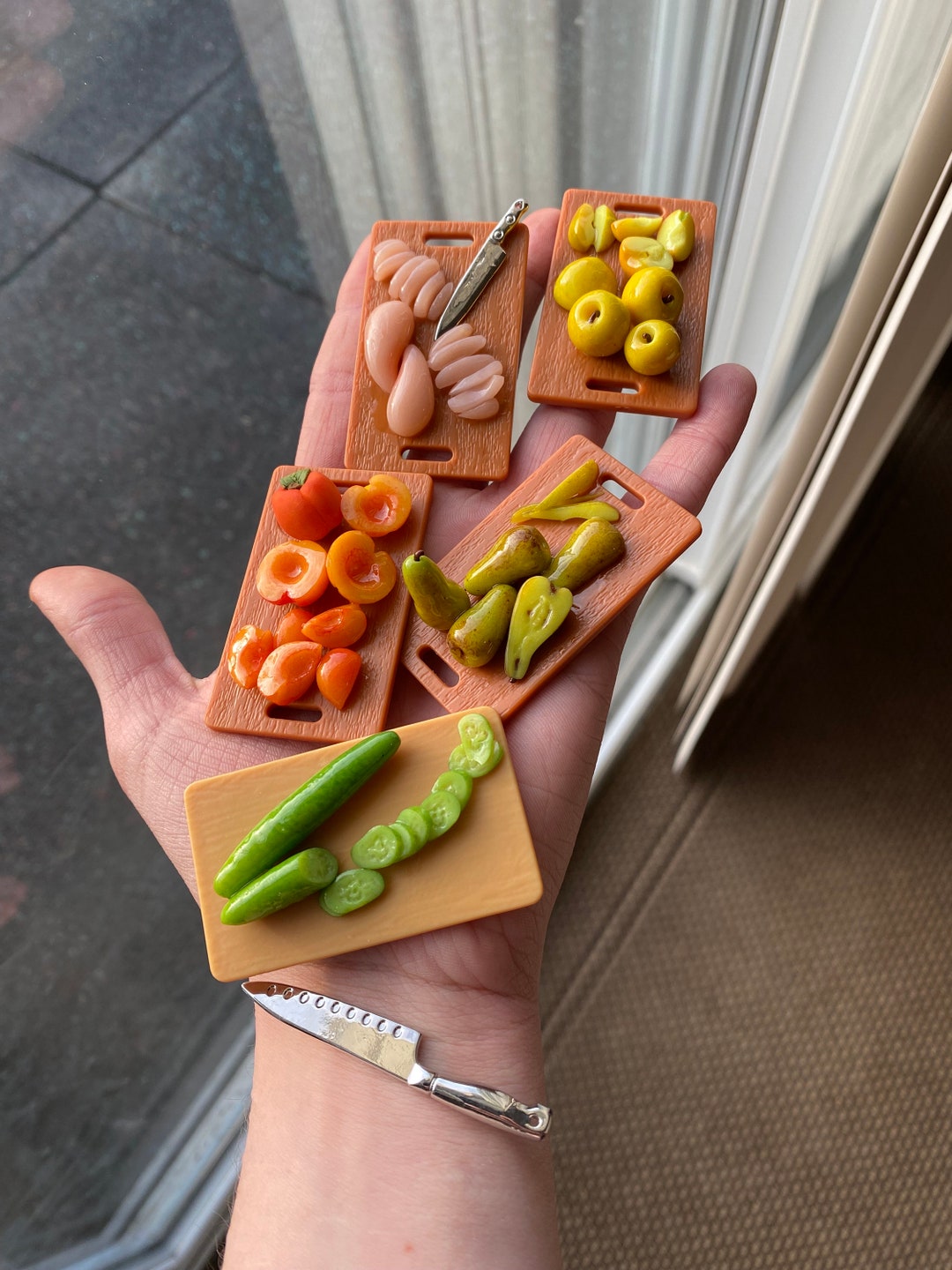 Miniature Polymer Clay Fruits and Vegetables - Etsy