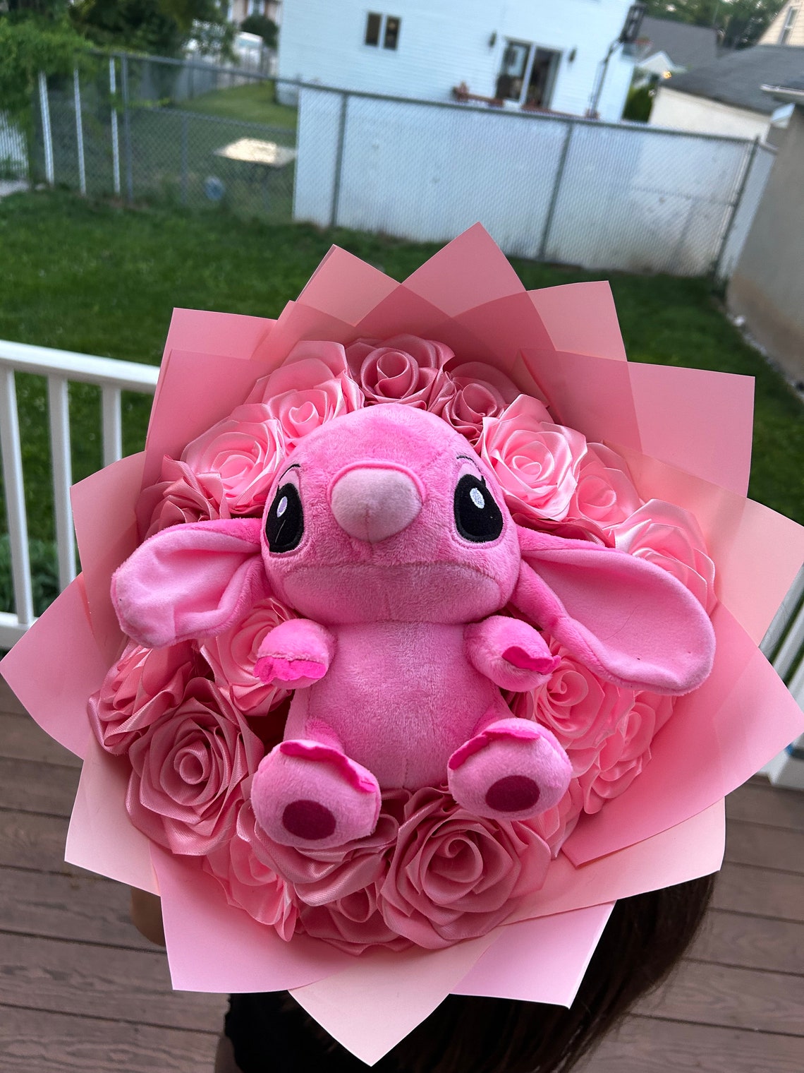 Ribbon Eternal Bouquet, Personalized Bouquet, Personalized Eternal Roses , Graduation Bouquet ...