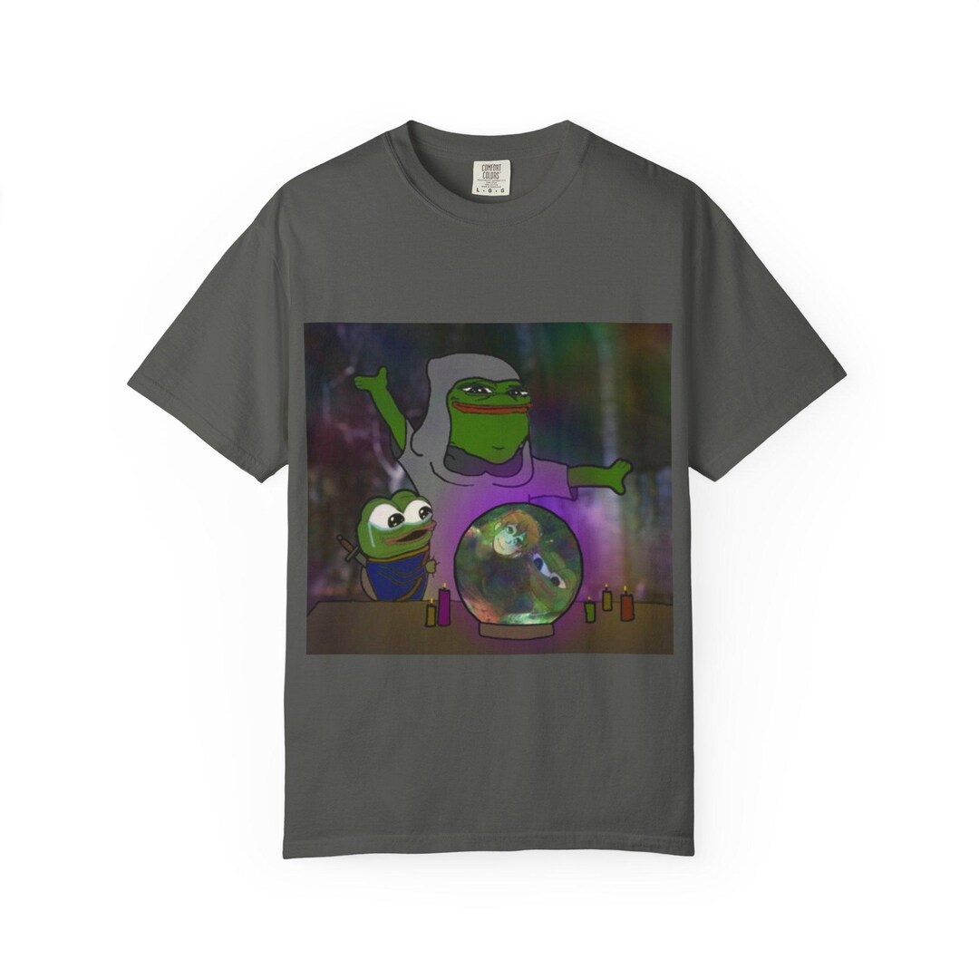 Pepe/apu Wizard Orb Meme T-shirt - Etsy