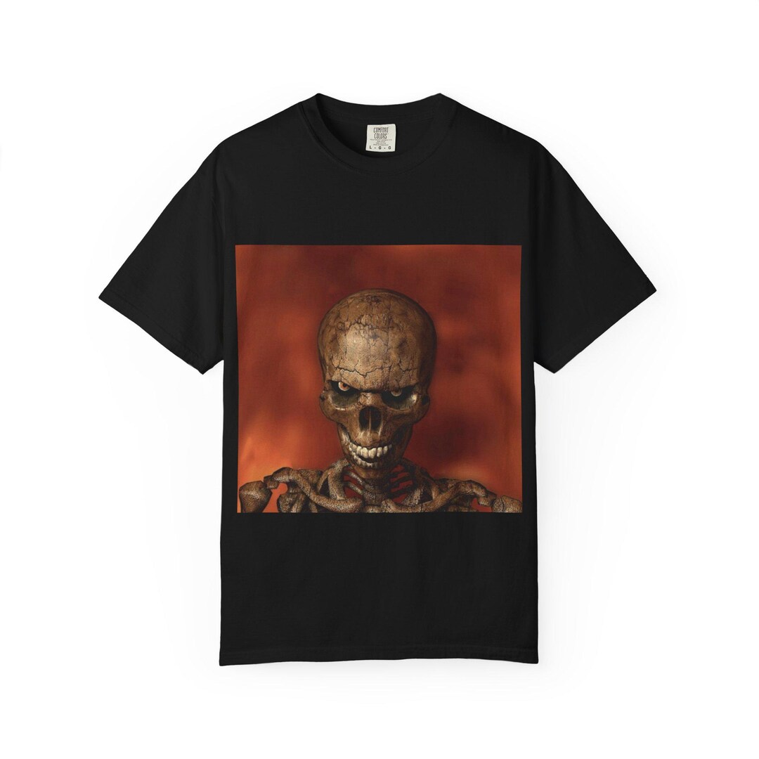 Funny Angry Red Skeleton Meme T-shirt - Etsy