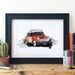 Mini Cooper Rally Car Illustration - Etsy