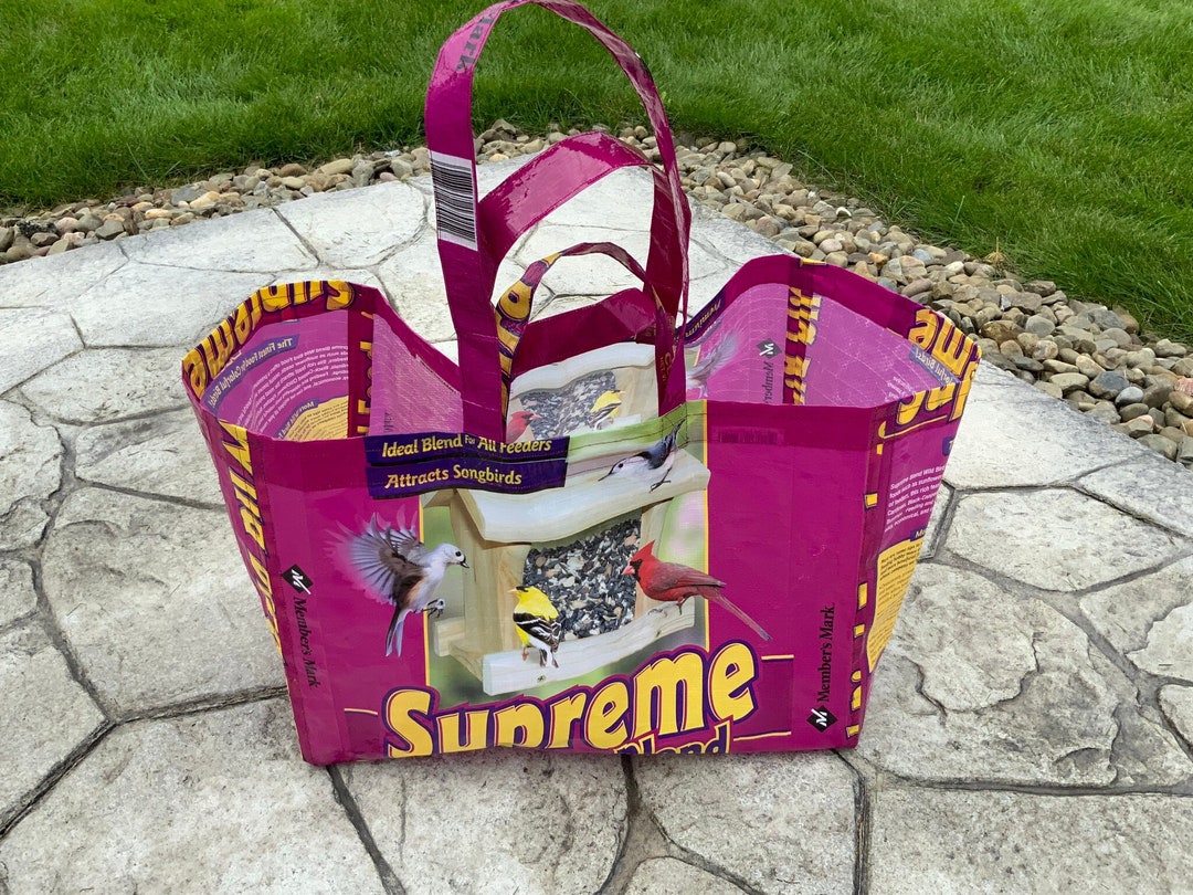 Large Shopping Bag PDF Pattern, Shopping Bag Sewing Pattern, Blue Bag ...