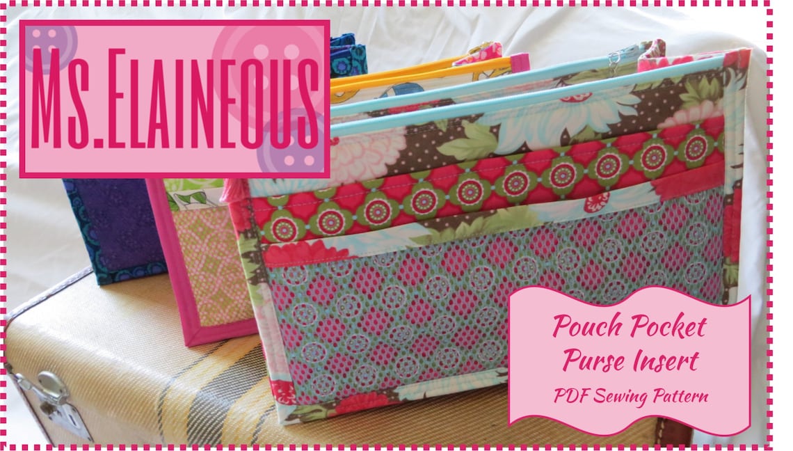 Purse Organizer Pattern Purse Organizer Insert Pattern Purse | Etsy