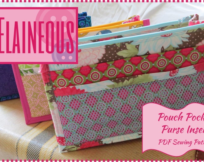 Purse Organizer Pattern, Purse Organizer Insert Pattern, Purse Insert ...