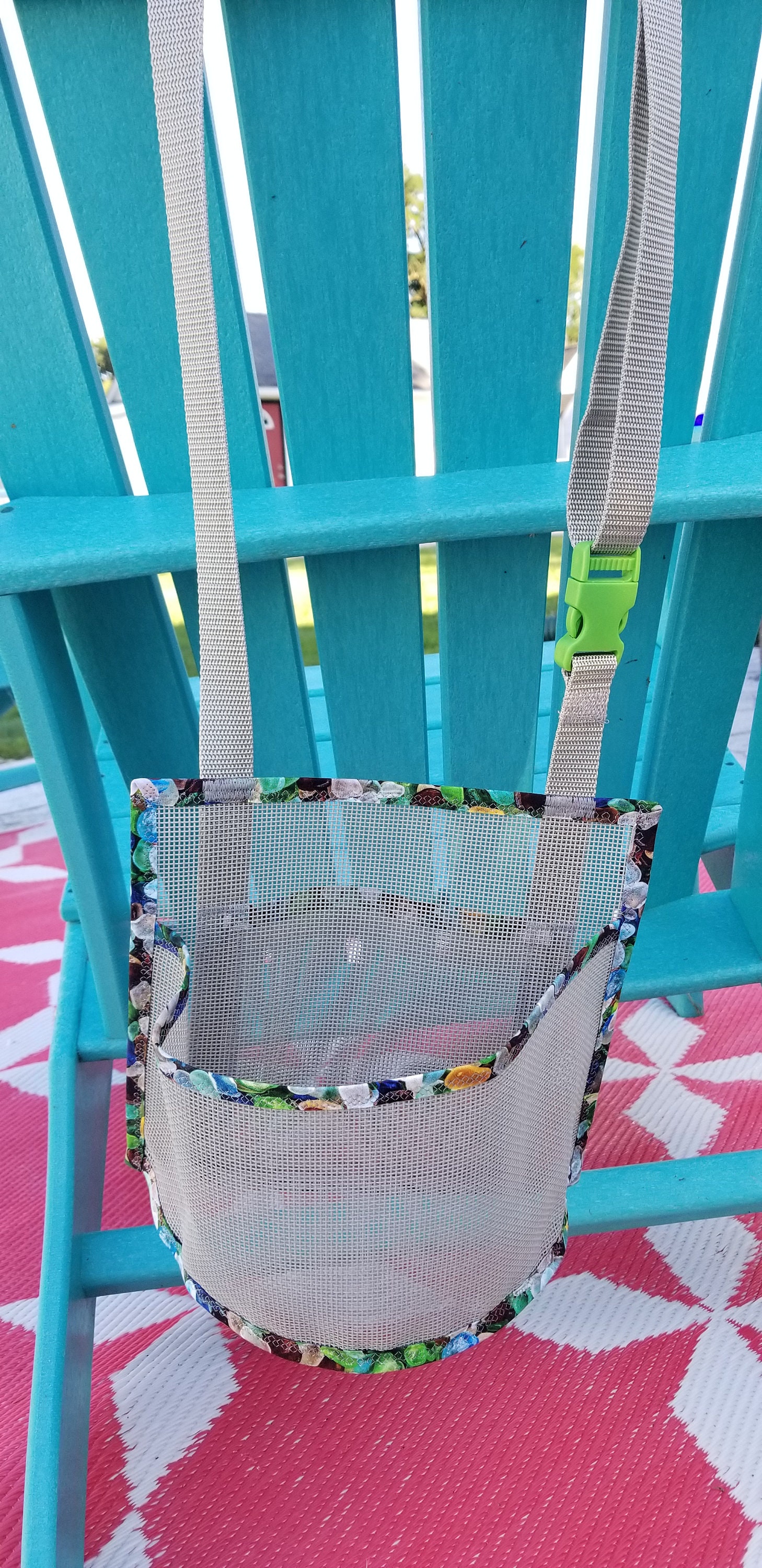 Beach Glass Hunting Bag, Shell Collecting Bag, Rock Collecting Bag, Sea ...