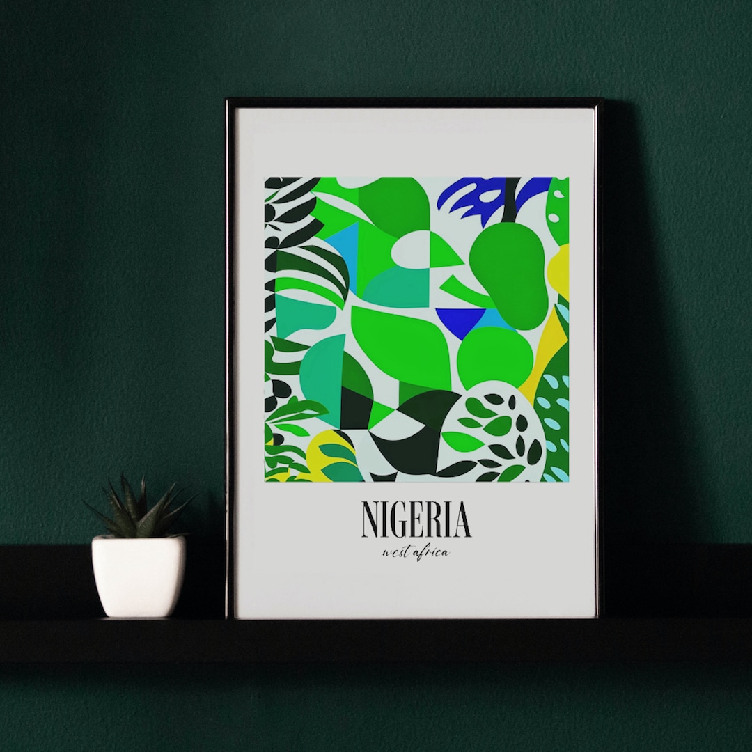 Africa Print, African Poster, African Wall Decor, Africa Wall Art ...