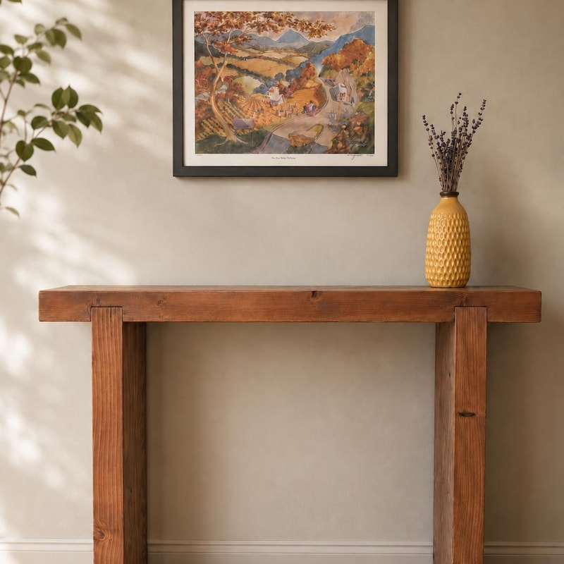 Narrow Console Table 36 - Etsy