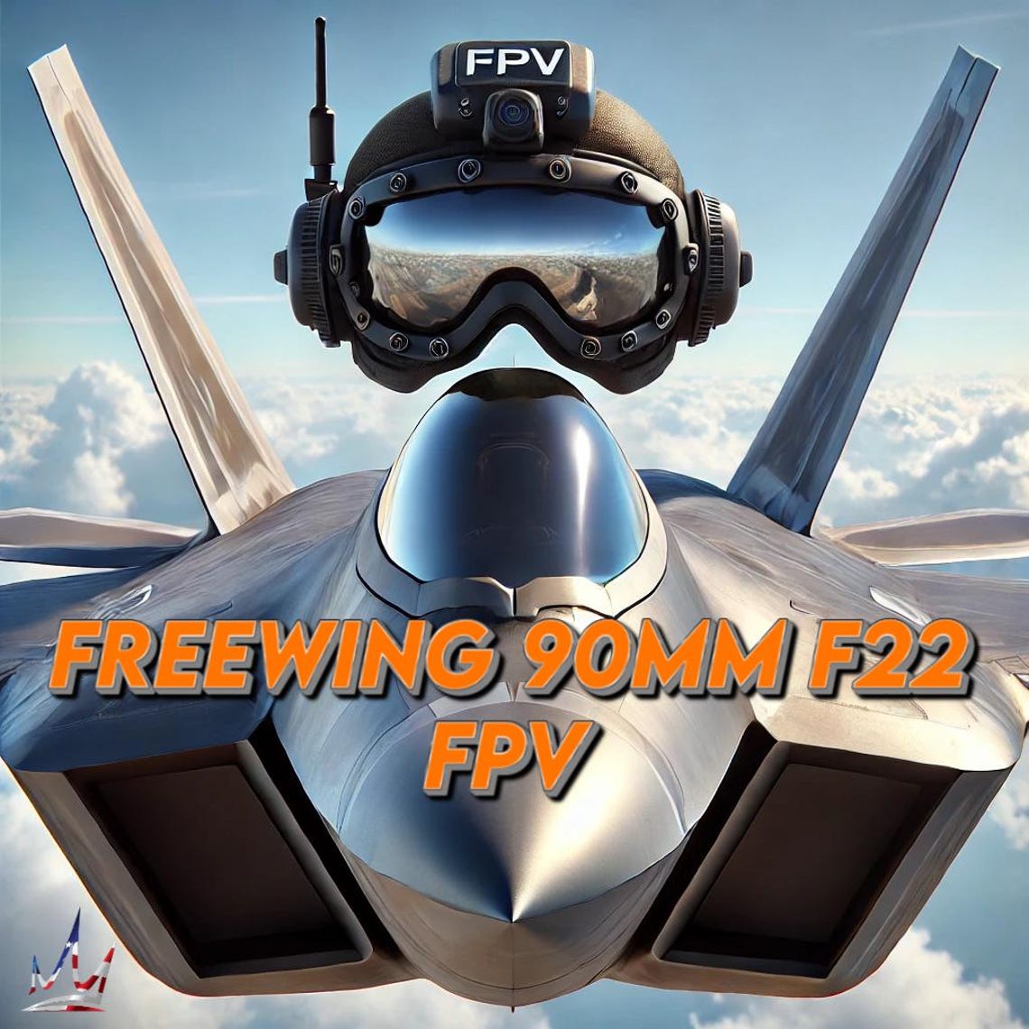 3D Printed FPV Canopy for 90mm Freewing F22 Raptor | FPV With Head ...