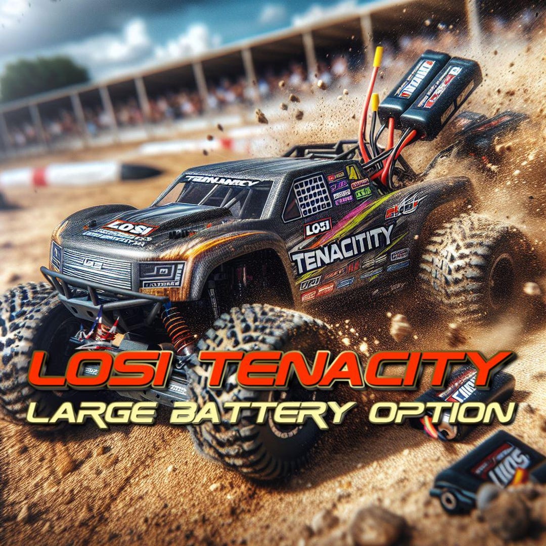 Losi Tenacity TT DB ST, Battery Standoffs & Cable Wrap - Etsy