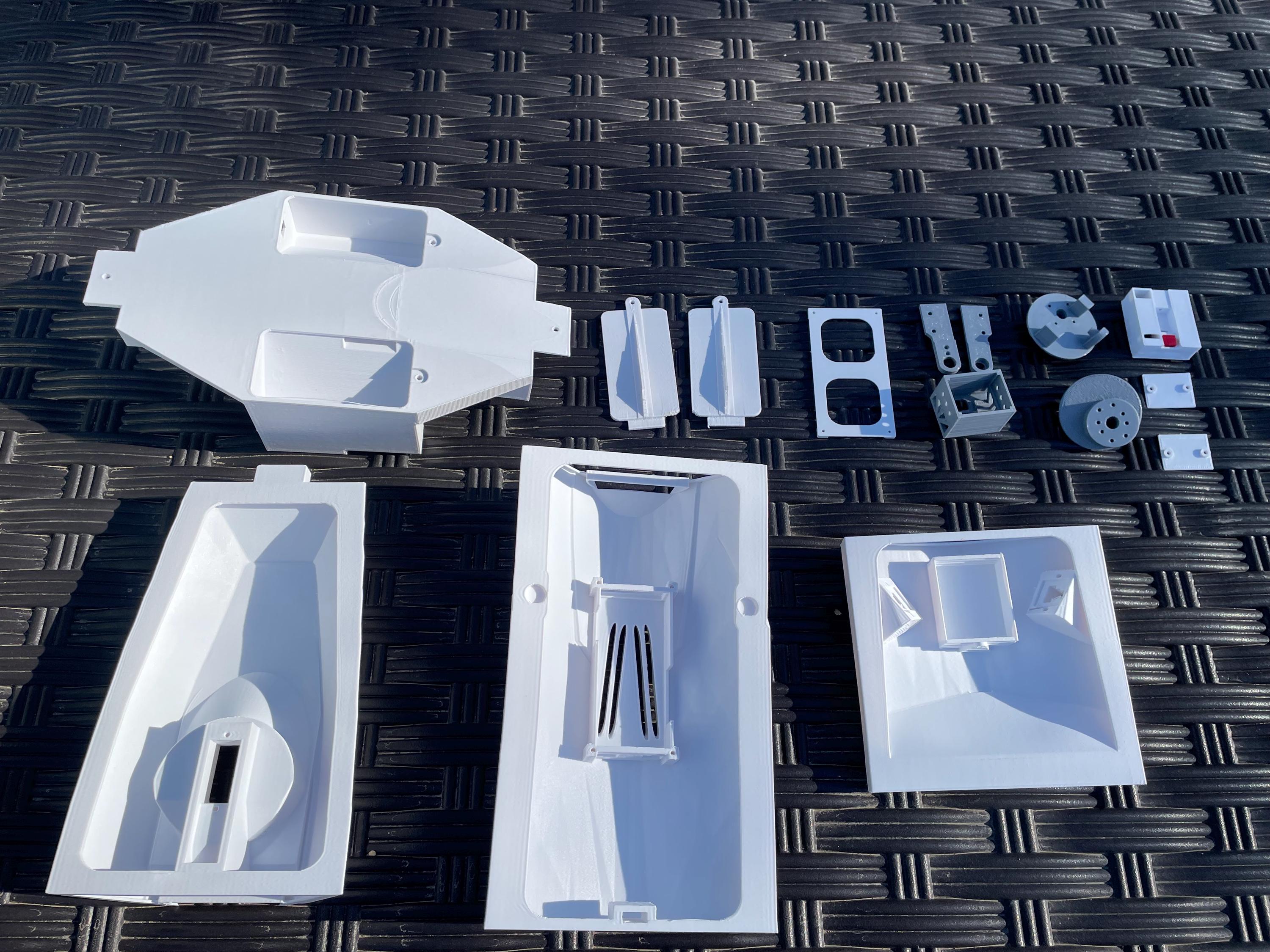 3D Printed FPV Canopy for 90mm Freewing F22 Raptor | FPV With Head ...