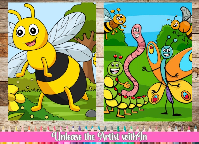 60 Cute Bee Coloring Pages, Sport Bee Coloring Book Cute Bees Grayscale ...