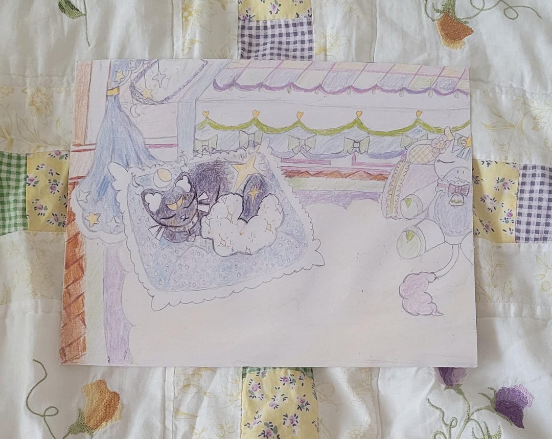 Cozy Comfy Cat Nap Art Print - Etsy