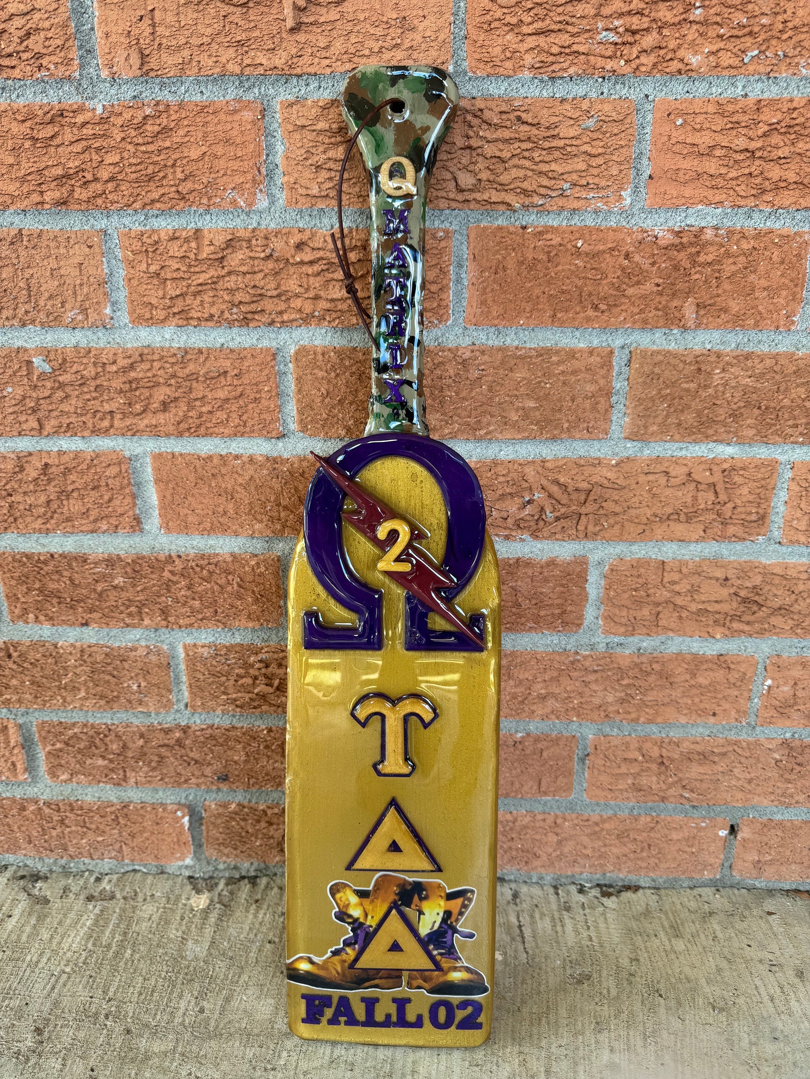 Handcrafted Custom Sorority or Fraternity 22 Inch Paddle/ Greek Paddles ...