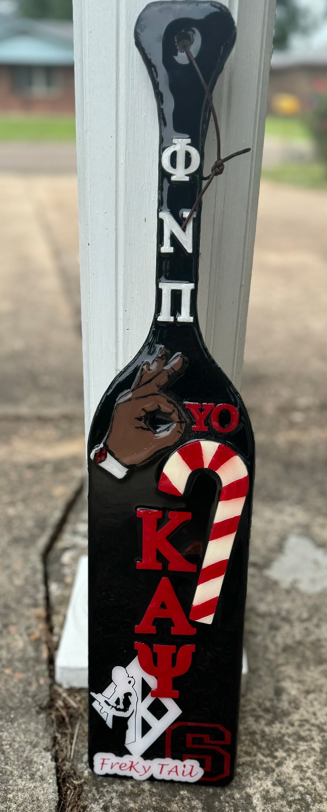 Handcrafted Custom Sorority or Fraternity 22 Inch Paddle Hand Painted ...