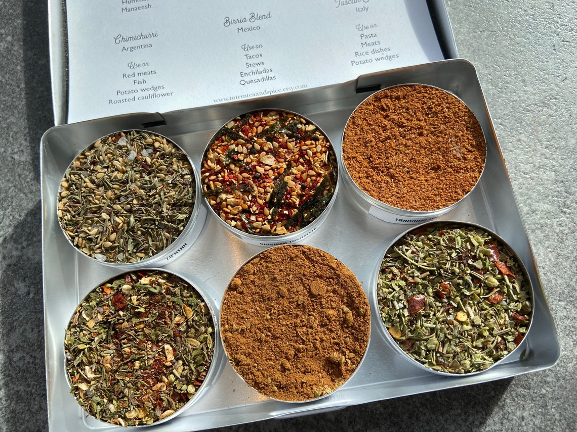 Global Blends Spice Kit. Favorite Flavors From Around the World. - Etsy