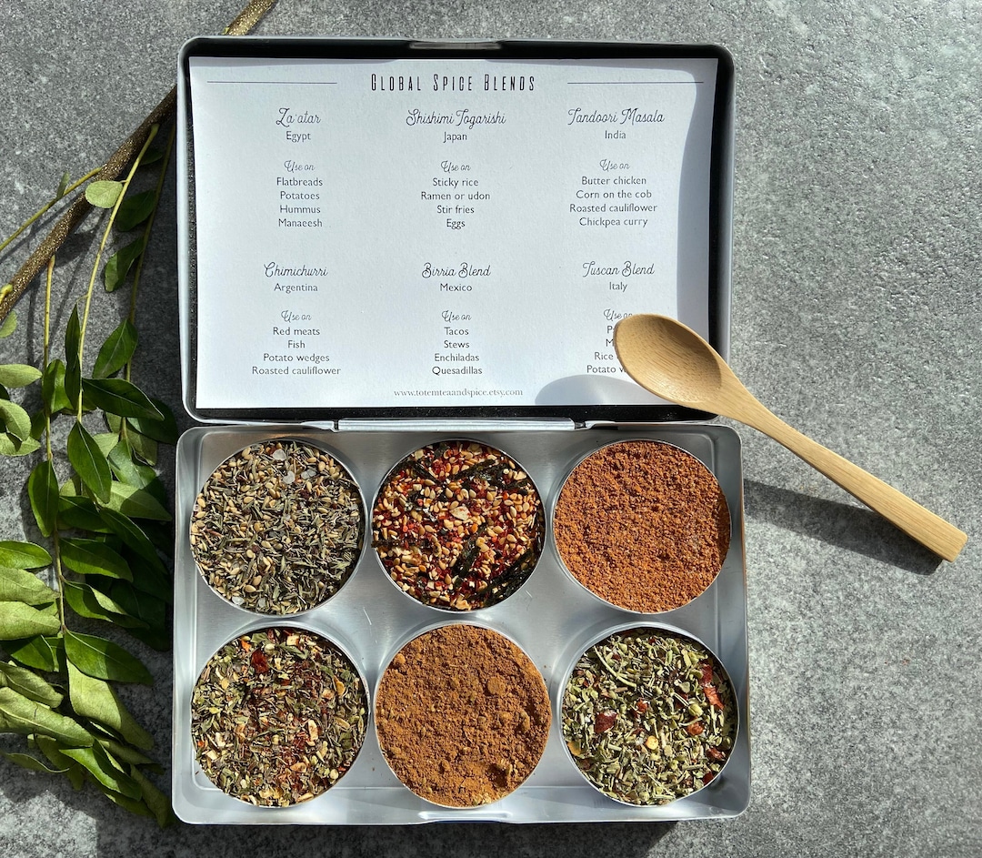 Global Blends Spice Kit. Favorite Flavors From Around the World. - Etsy