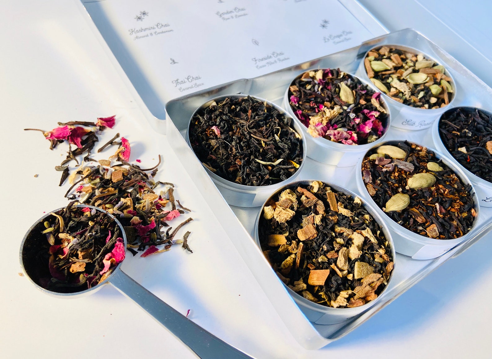 Chai Tea Blends in a Gift Box, Organic and Fair Trade Teas and ...