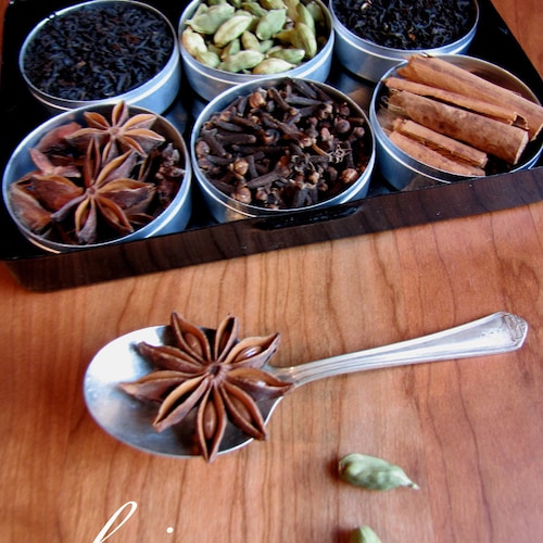 Organic DIY Chai Tea Kit With Recipe Set of 6 a Great Gift - Etsy