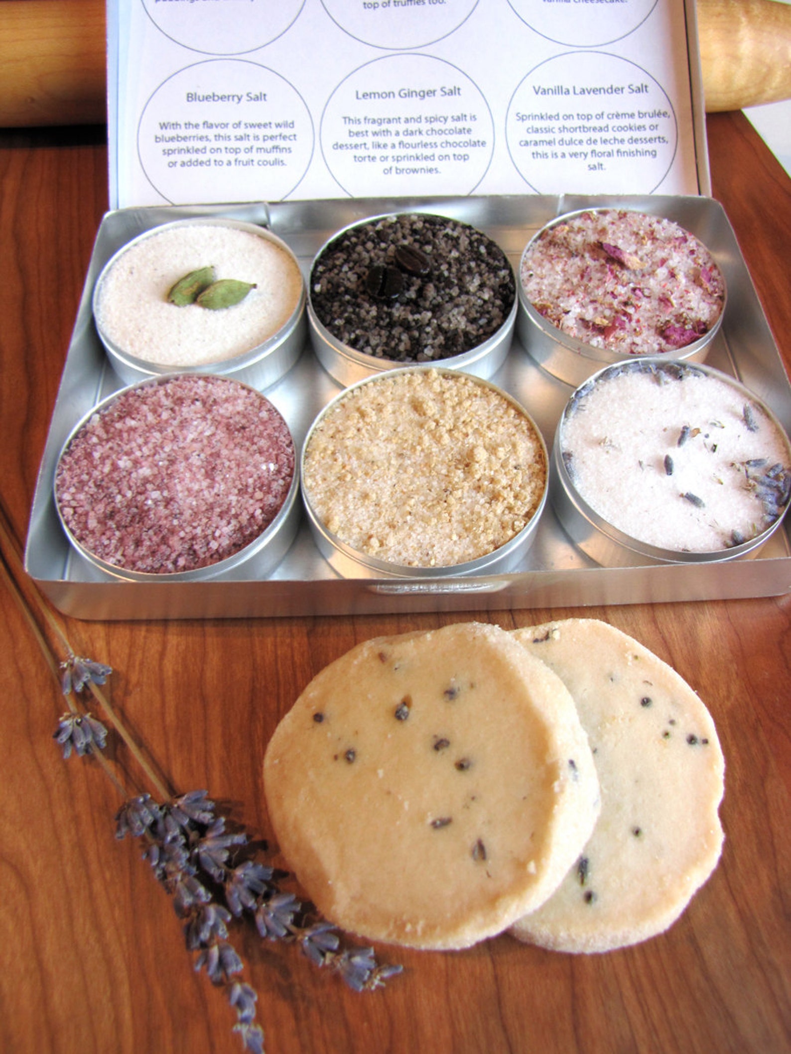 Baking Dessert Salts Kit - Gift for the Baker - Etsy