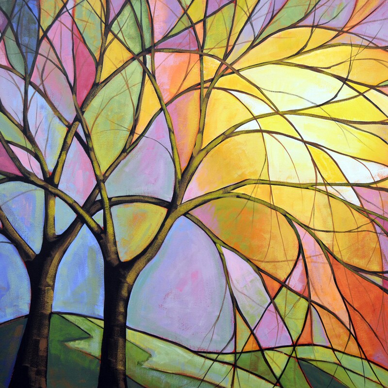 Tree Paintings - Etsy