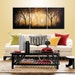 Extra Large Gallery Wall Art Original Triptych Painting Contemporary ...