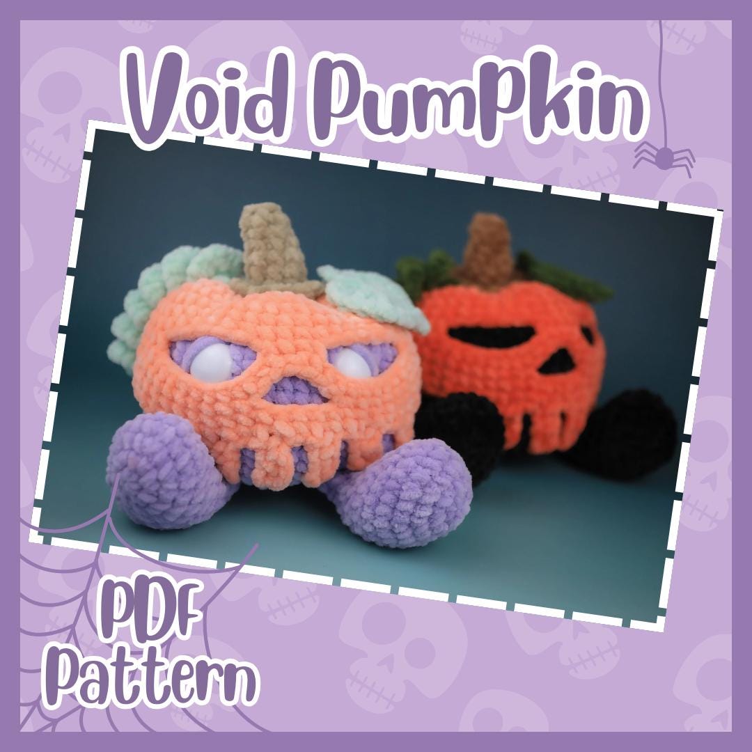Void Pumpkin PDF Crochet Pattern - Digital Download - Etsy