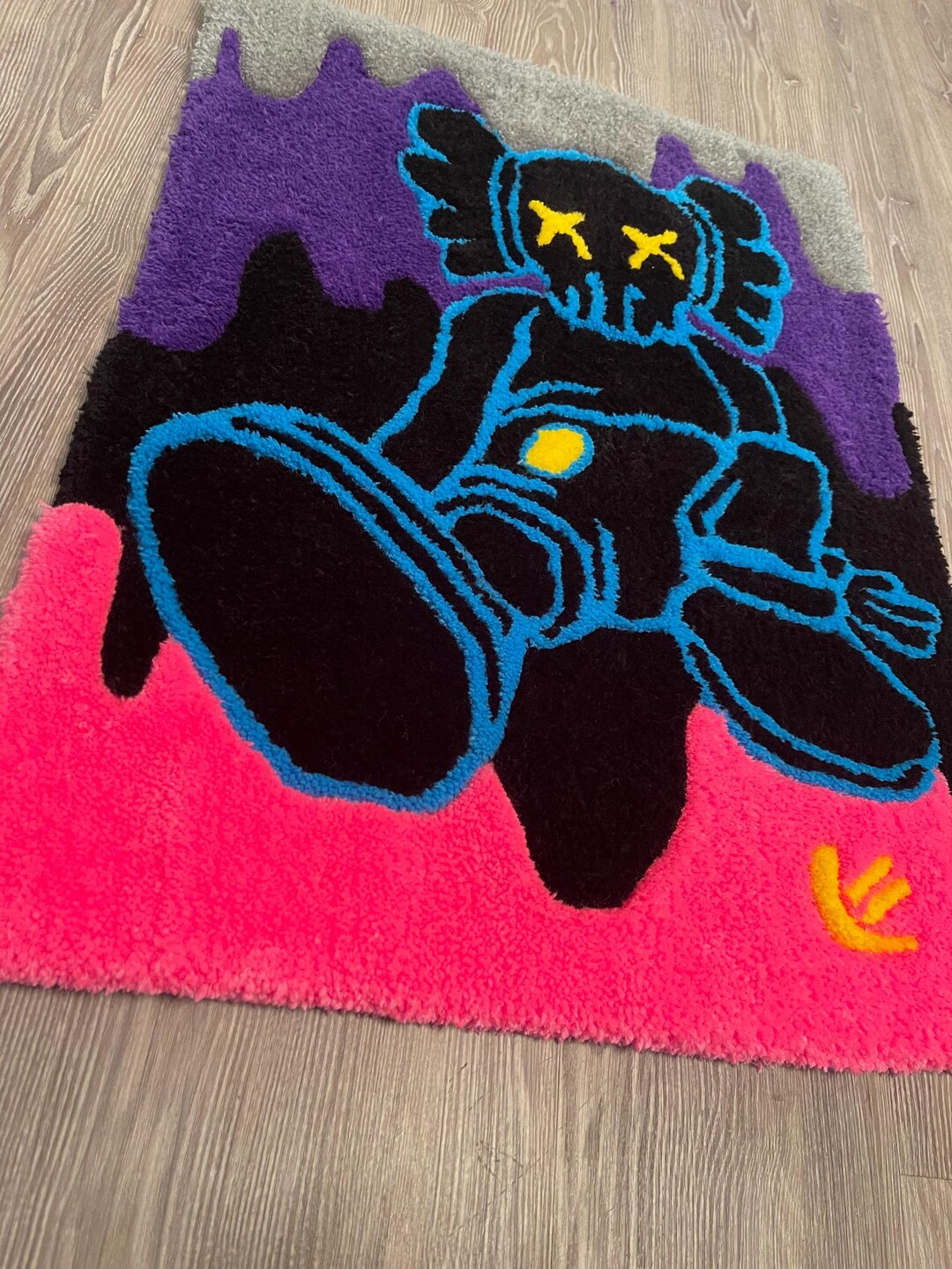 KAWS CUSTOM RUG - Etsy