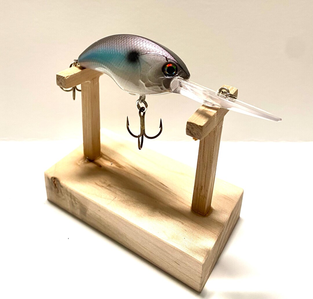 Hudson River Shad, Custom Hand Painted Crankbait Fishing Lure - Etsy