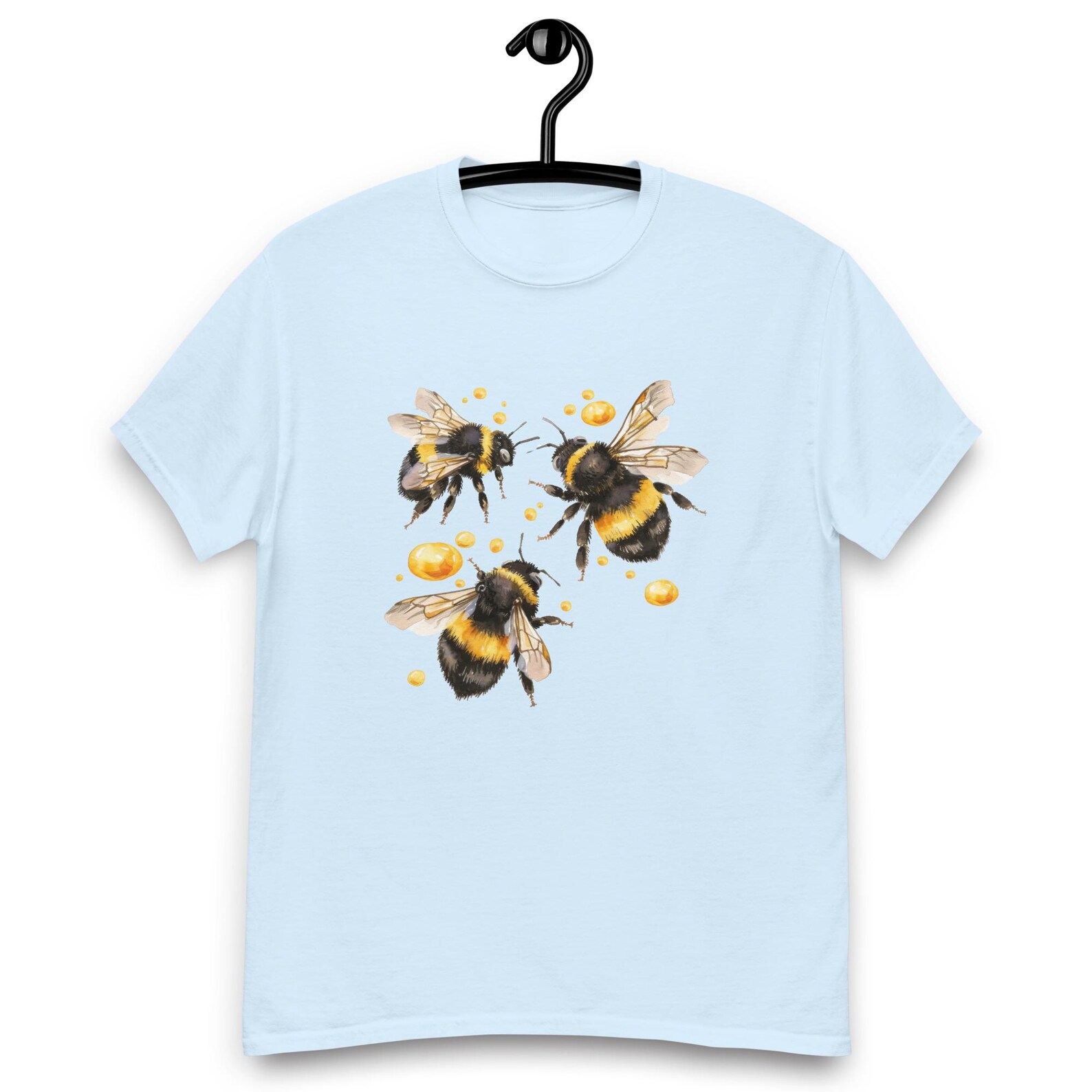 Bumblebee Trio T-shirt Nature-inspired Design Tshirt - Etsy