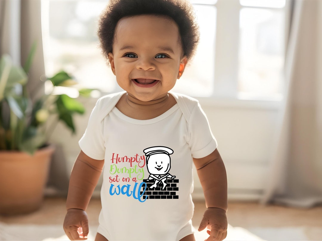 Cute Humpty Dumpty Baby Onesie Nursery Rhyme Fun - Etsy