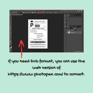 Editable Shipping Label Template, Custom Mail Label, Printable Shipping ...