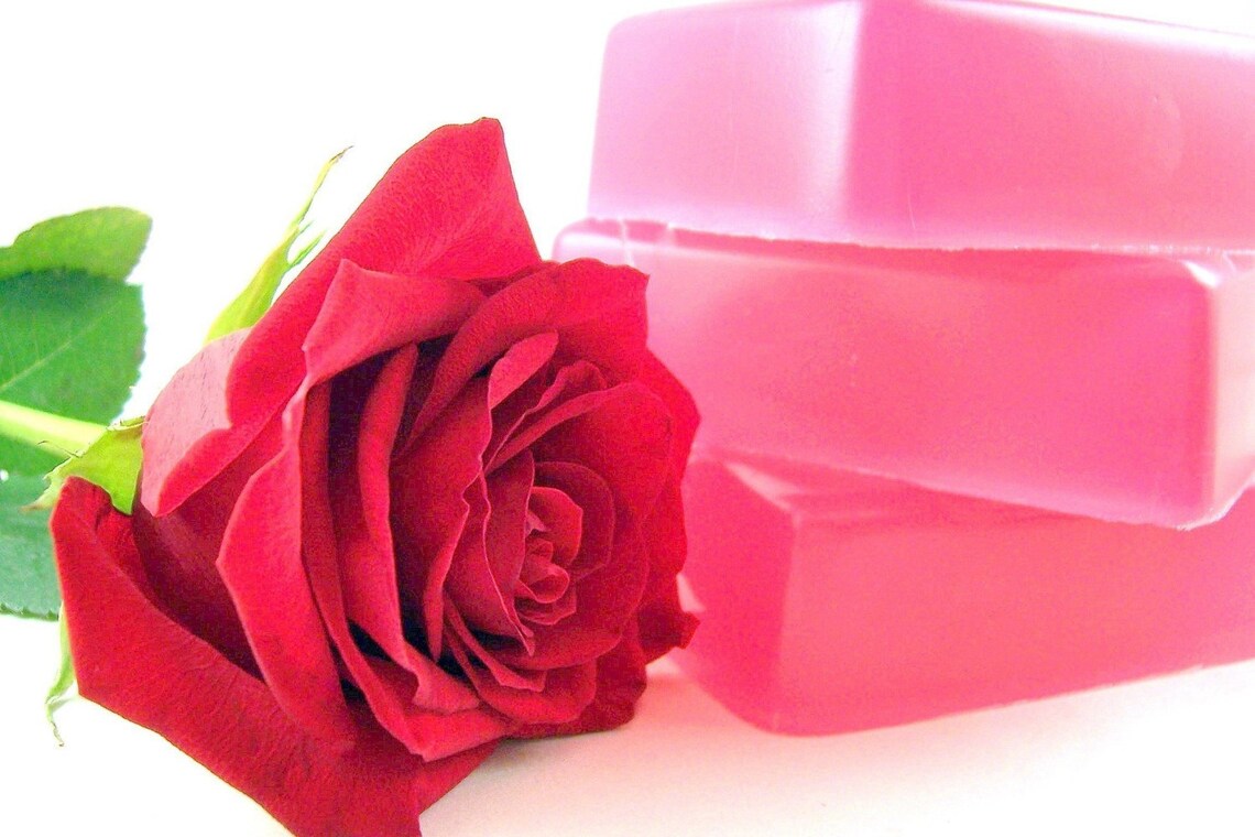 Fresh Cut Roses Soap Handmade Rose Scented Soap Gift for Her | Etsy