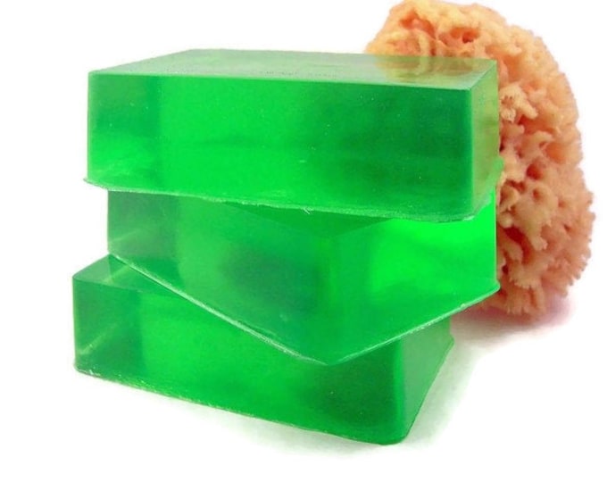 Fresh Cut Grass Soap, Glycerin Soap Bar - Etsy