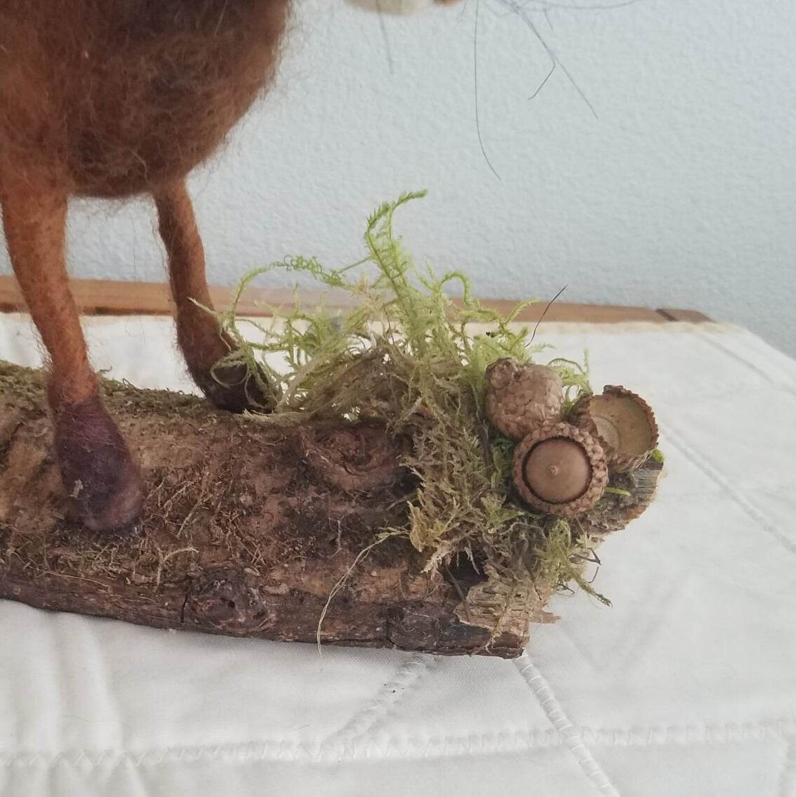 Needle Felted Sprite Riding a Brown Hare - Etsy