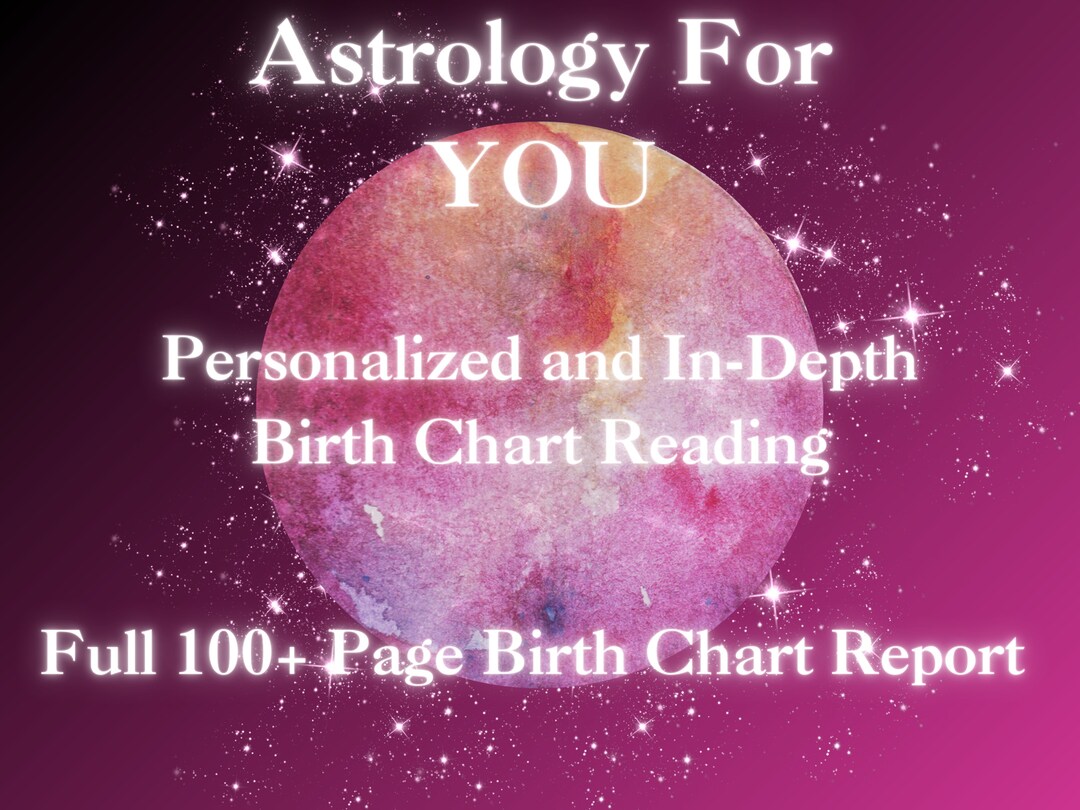Level 3 Personalized Birth Chart Reading - Etsy