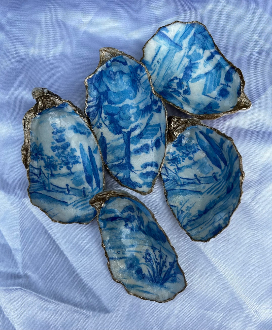 Oyster Shell Jewelry Dish/decorative Oyster Shell - Etsy