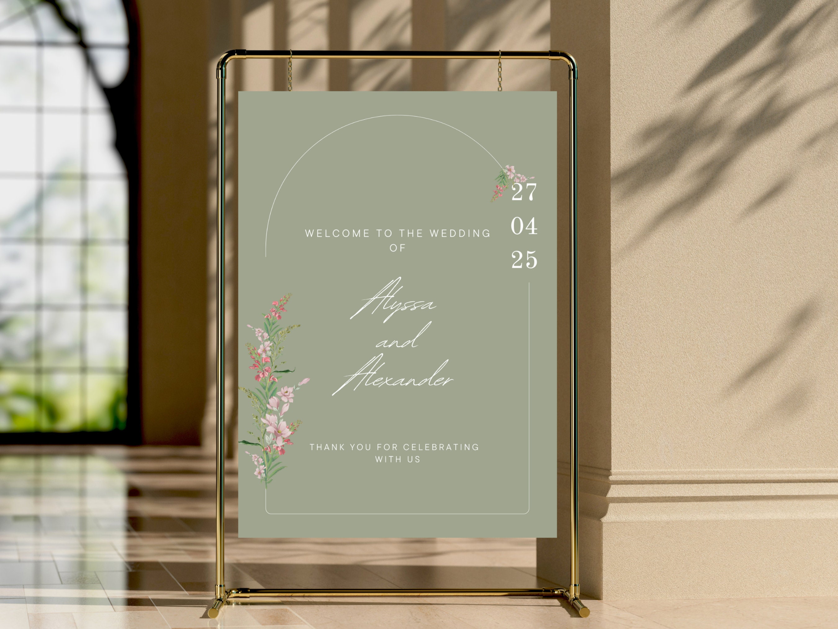 Editable Wedding Welcome Sign Template, Wedding Welcome Sign, Wedding ...