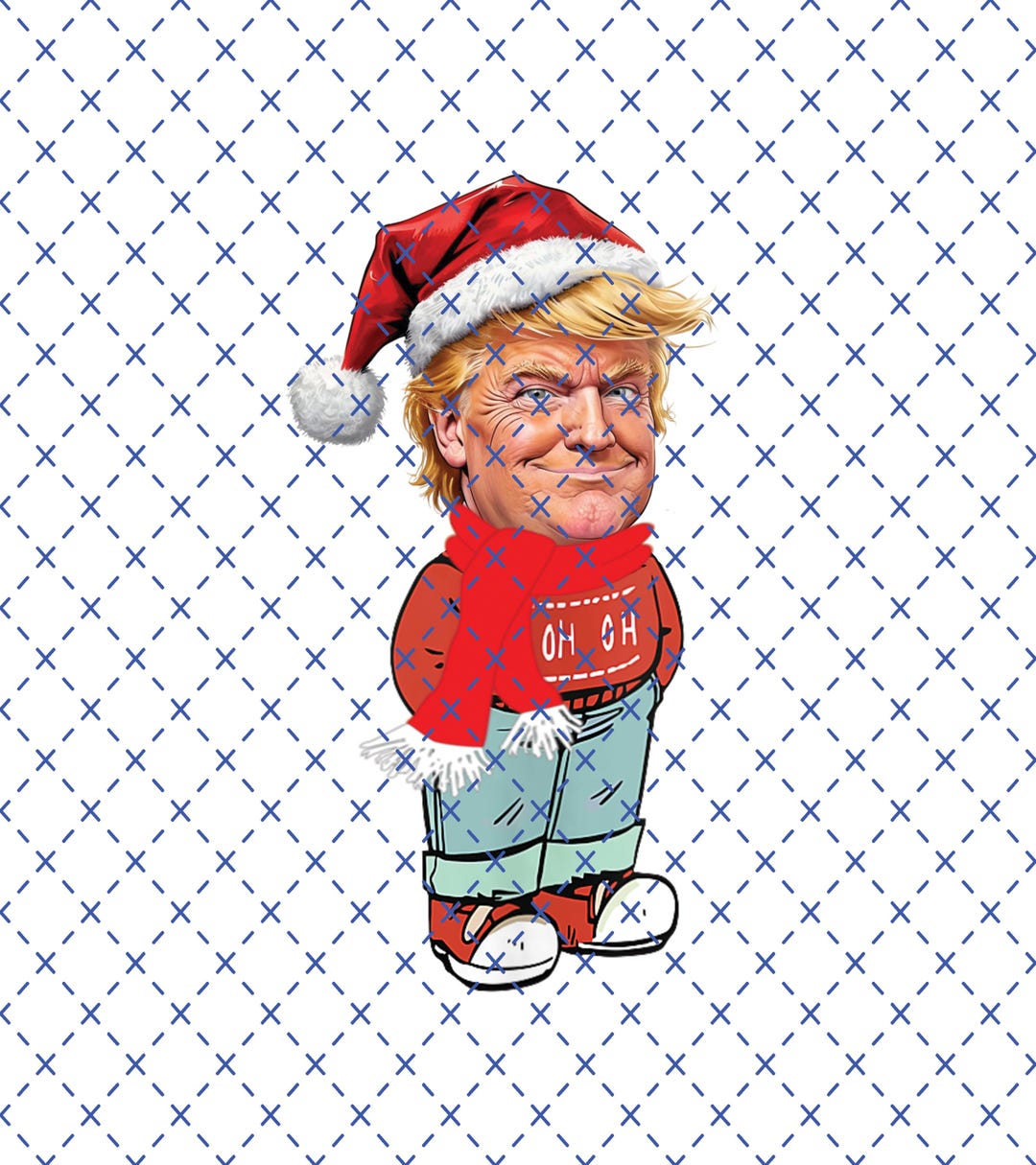 Trump Just A Chill Guy Christmas Png, Trump 2024 Just A Chill Guy Meme ...