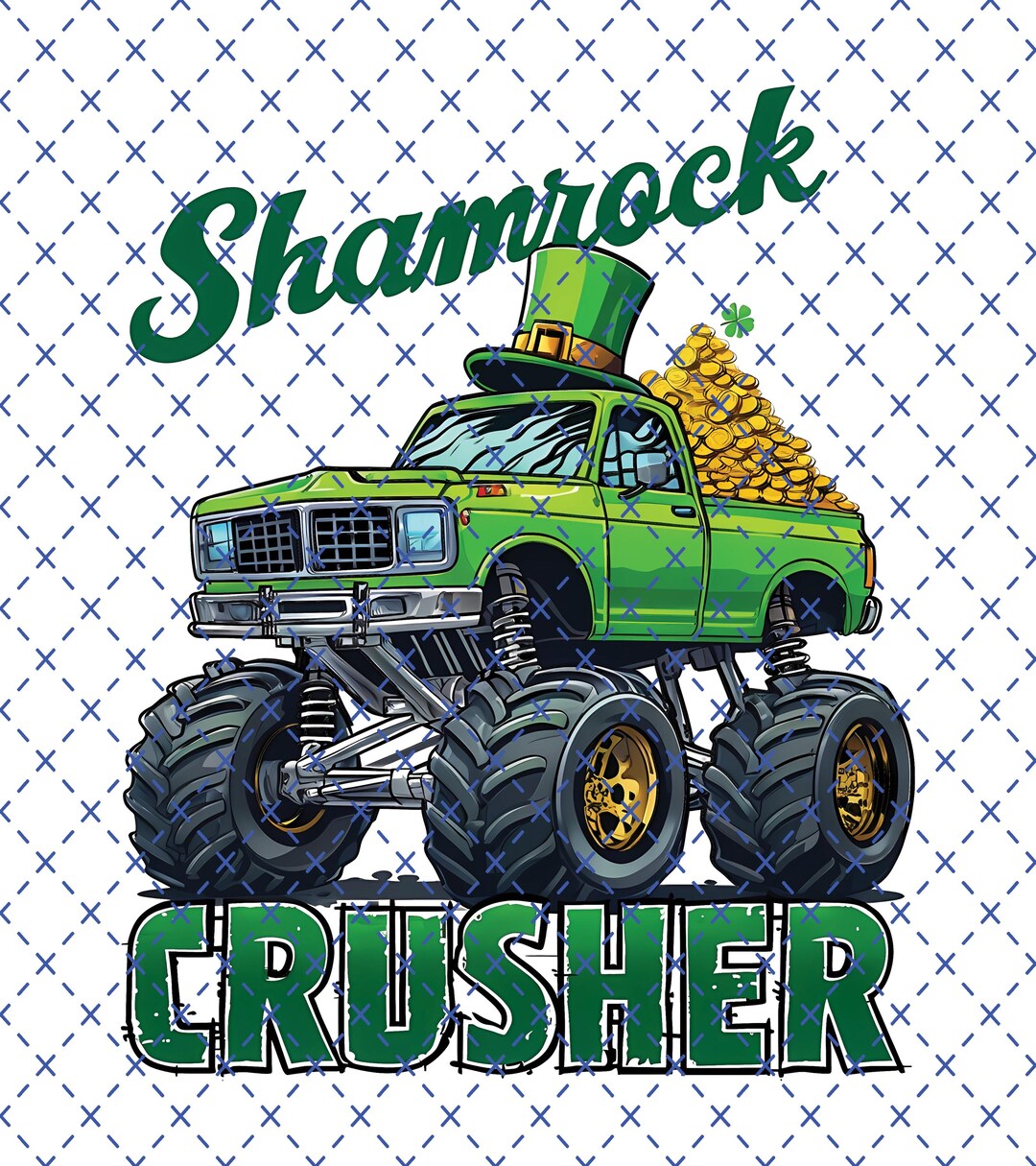 Shamrock Crusher St Patrick's Day PNG St Patricks Shamrock Crusher ...