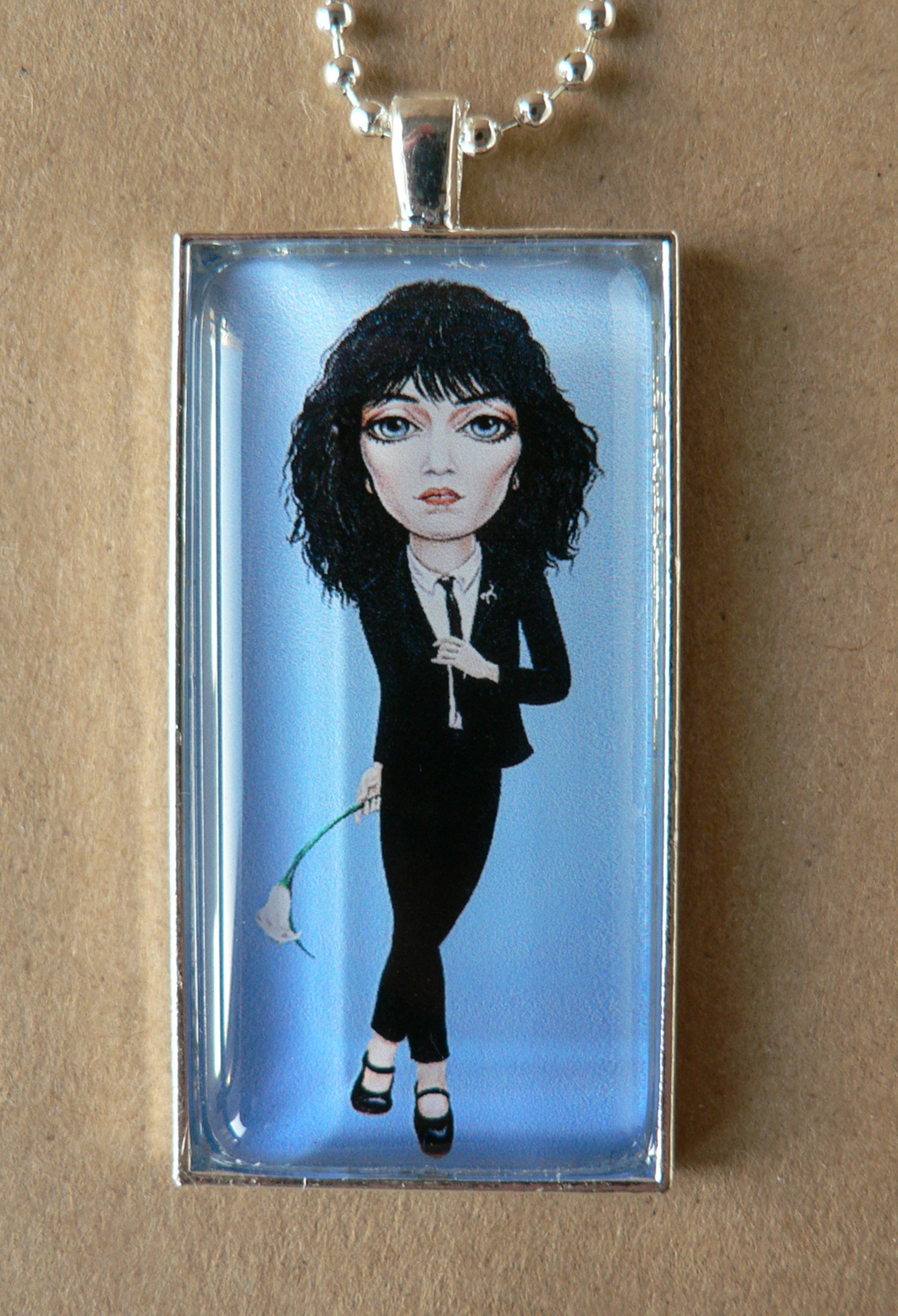 Big Eye Patti Smith Pendant - Etsy