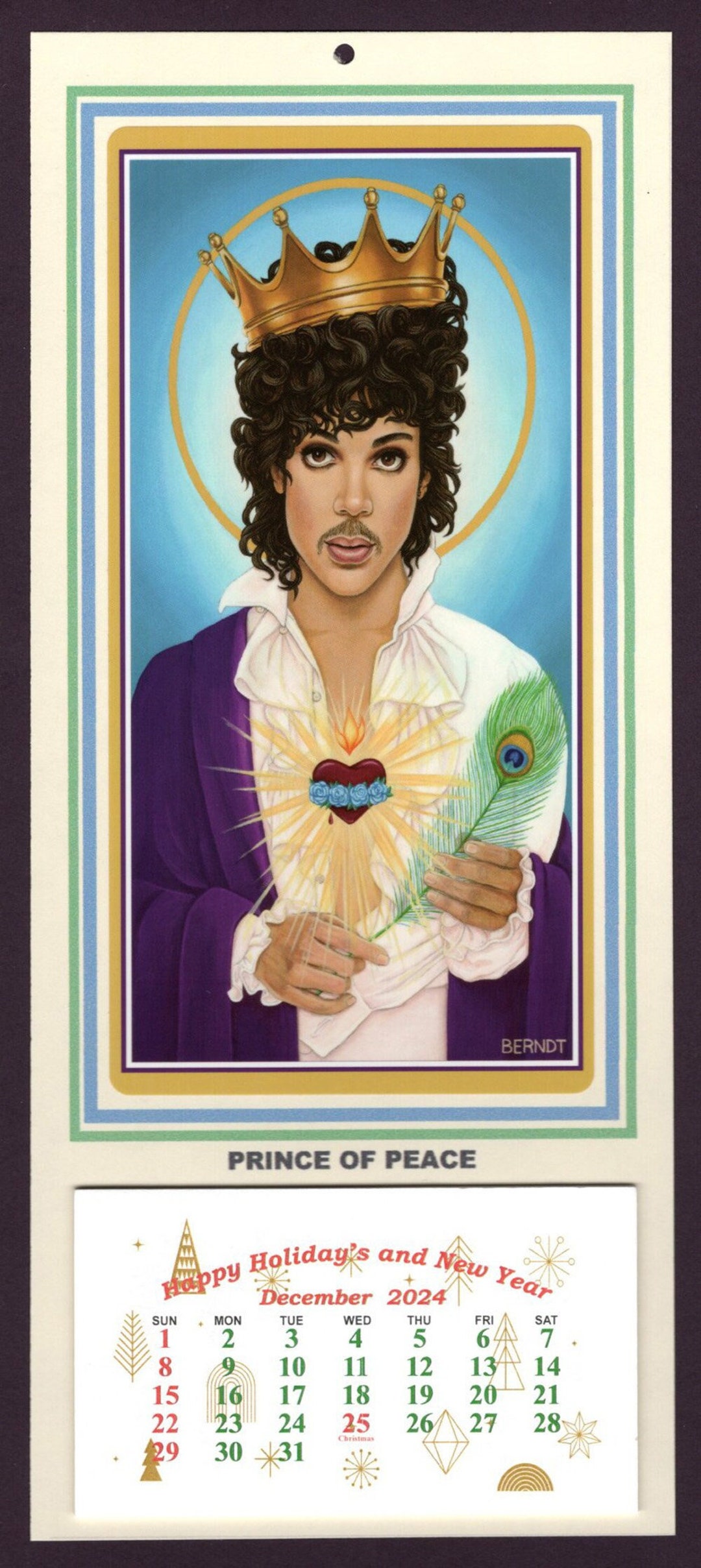 Prince of Peace Small Calendar 2025 - Etsy