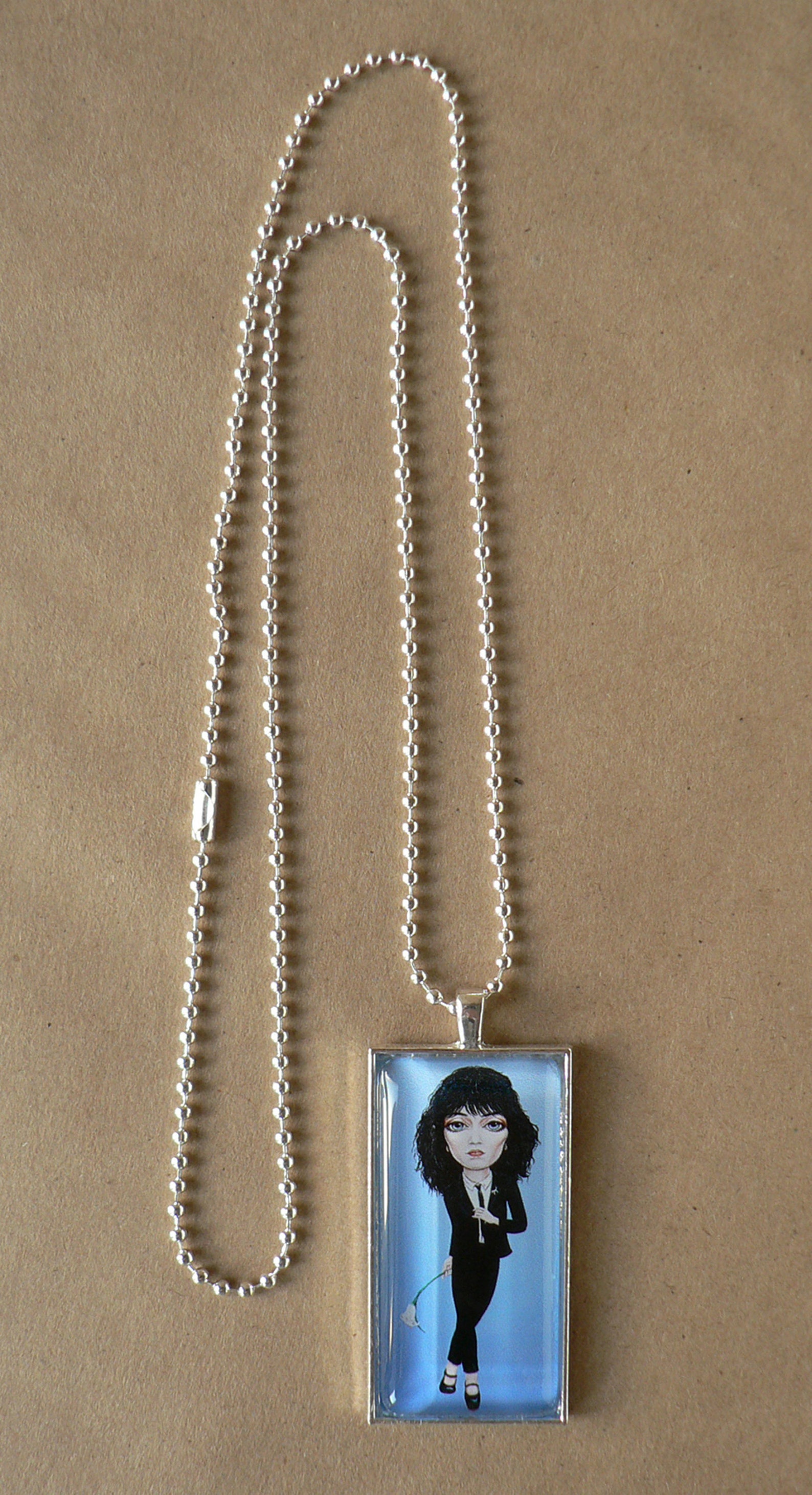 Big Eye Patti Smith Pendant - Etsy