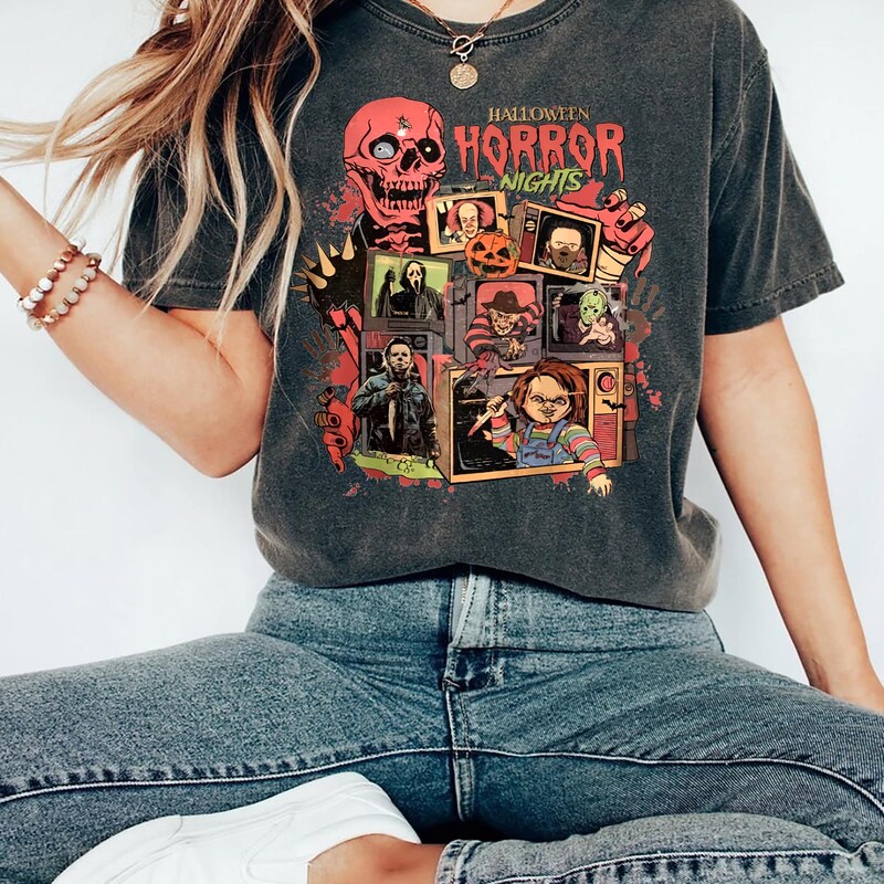 Horror Movie Shirts - Etsy