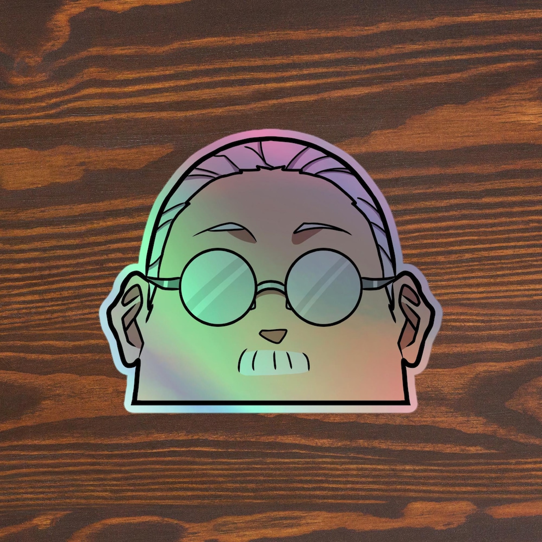 Sakamoto Days Peeking Sticker Holographic Stickers - Etsy