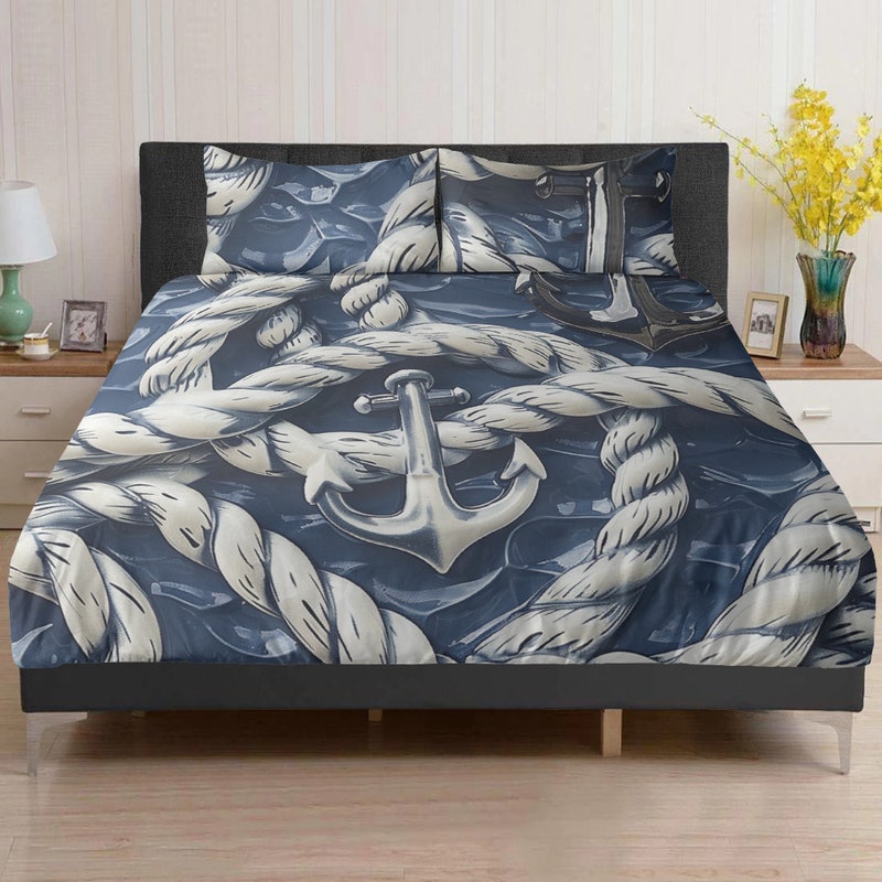Nautical Bedding - Etsy