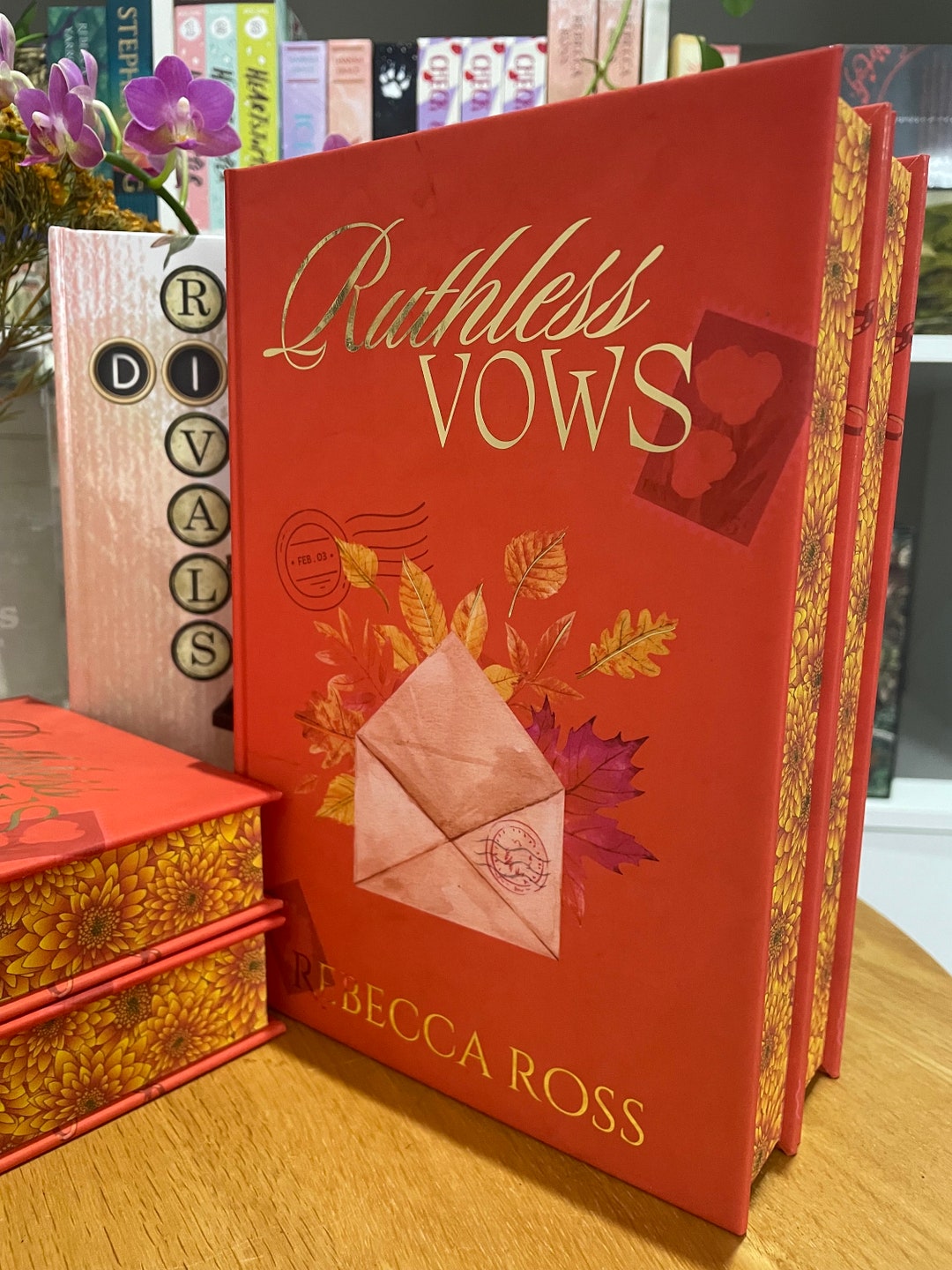 Ruthless Vows by Rebecca Ross Custom Rebind With Edge Print - Etsy