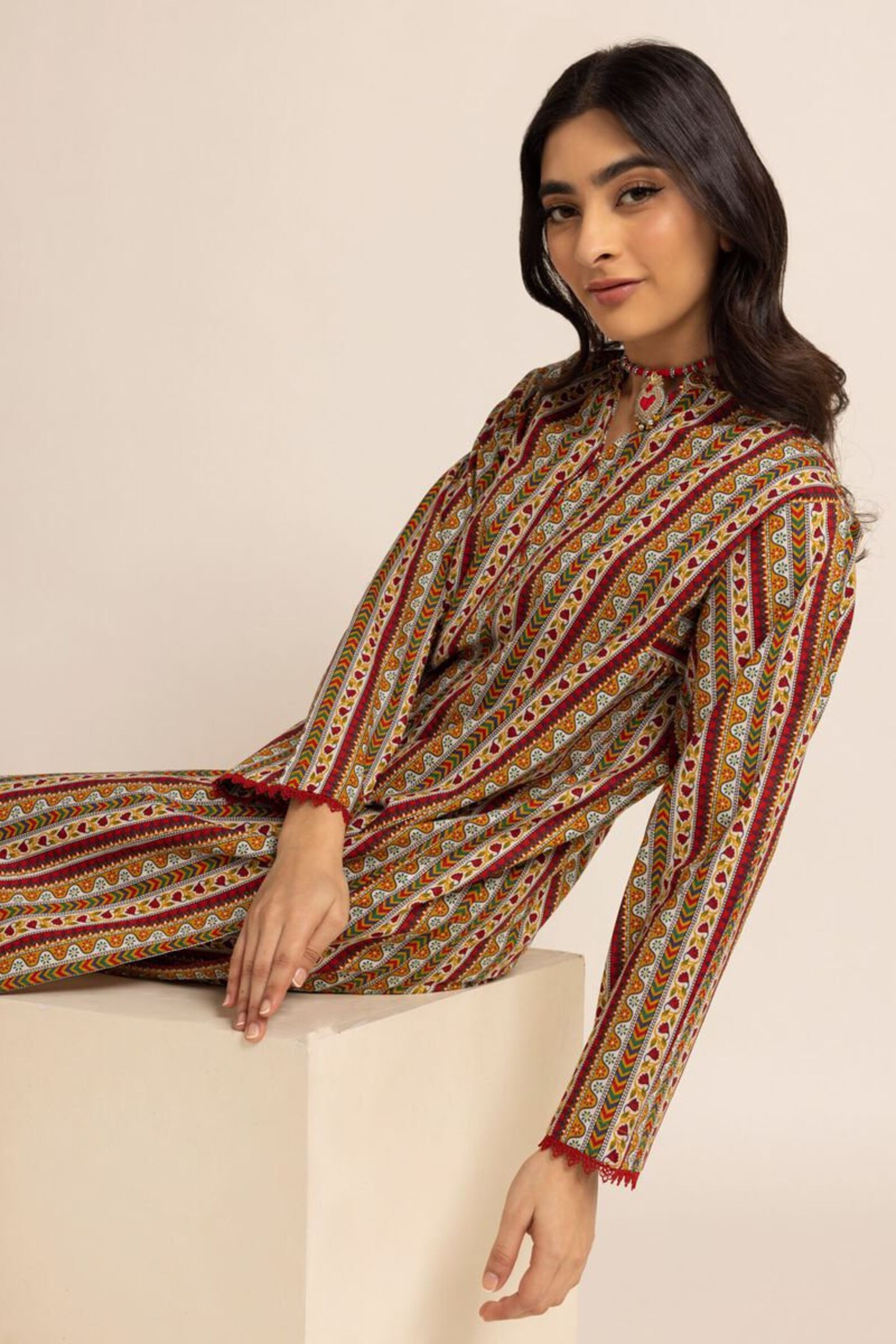Khaadi Ready to Wear Multicolor Kurti | Summer Kurti Collection ...